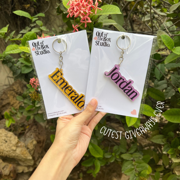 Acrylic Keychain – OOTB Studio
